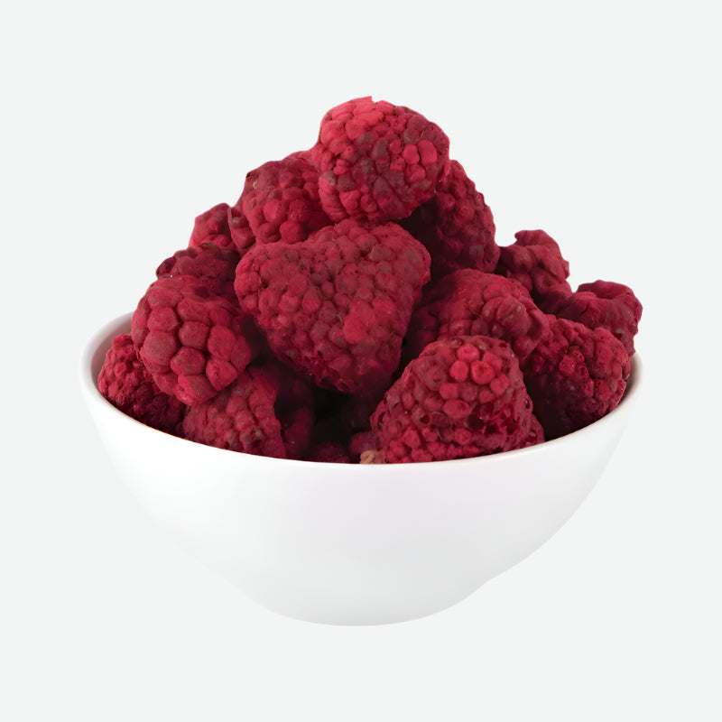 Freeze Dried Whole Raspberries 100g – Forager Foods