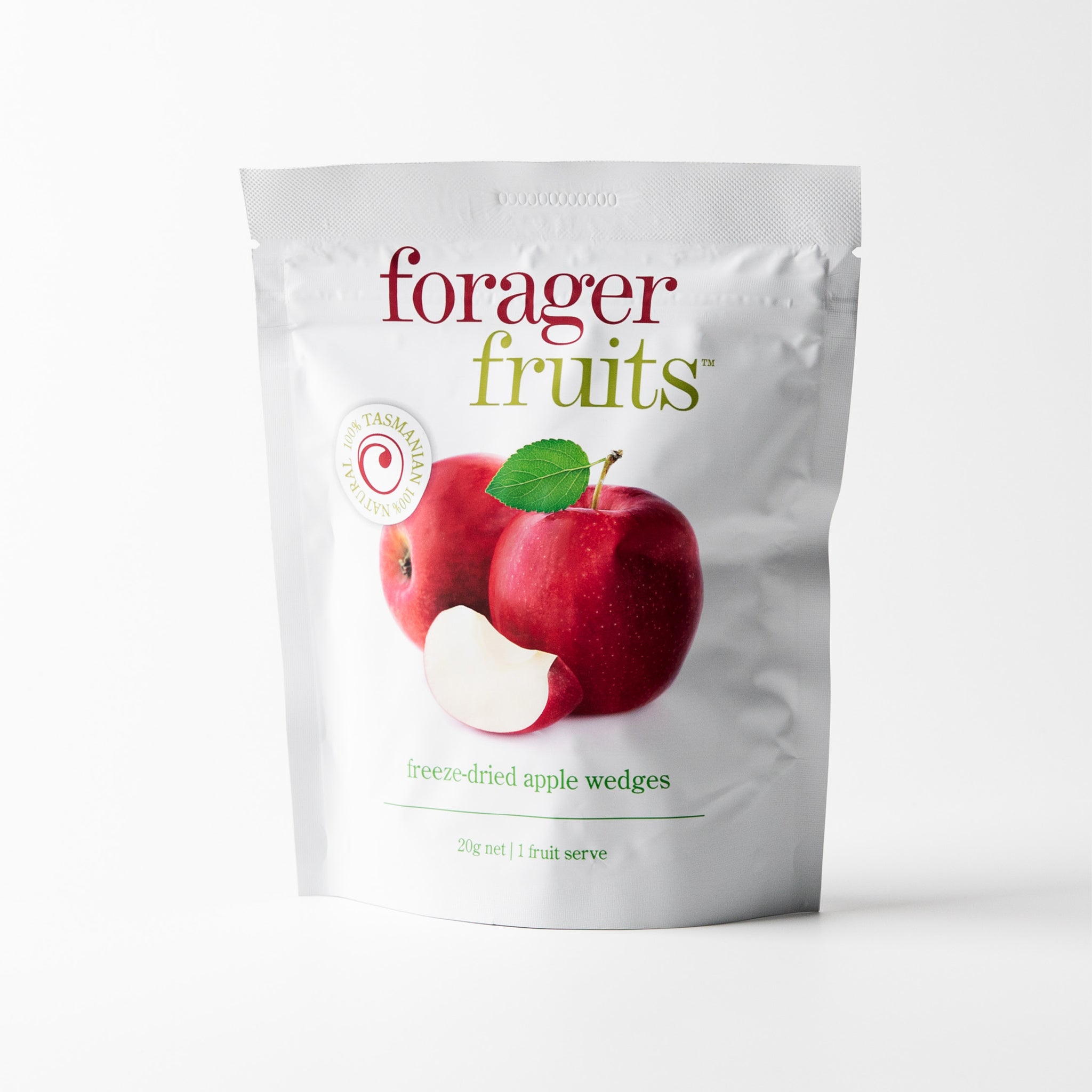 Freeze Dried Apple Wedges 100% Tasmanian – Forager Foods