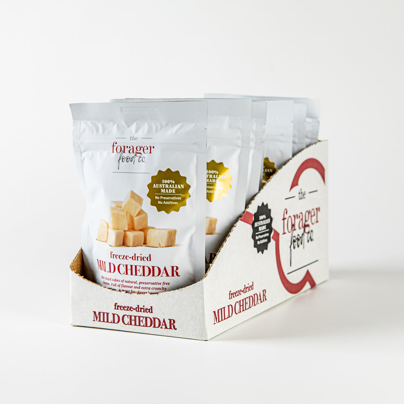 Freeze Dried Mild Cheddar Cheese | 100% Australian – Forager Foods